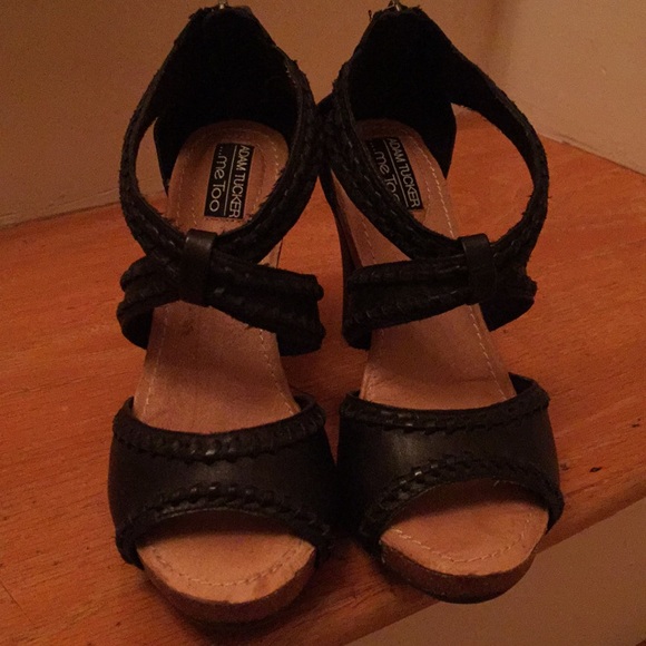 me too | Shoes | Adam Tucker Me Too Giavanna Black With Braid Trim ...